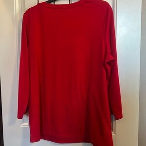 Peter Nygard | Tops | Beautiful Red Peter Nygard Top | Poshmark